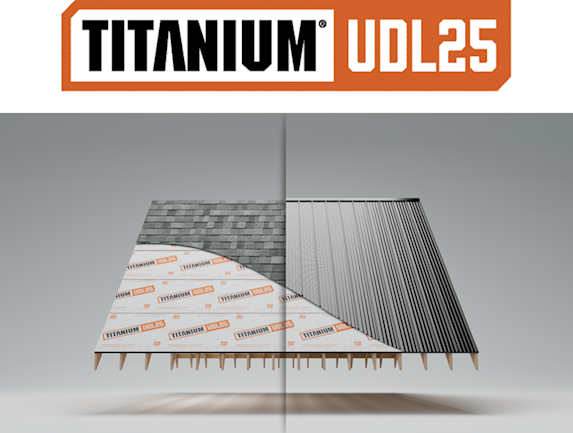 Owens Corning™ Titanium UDL-25 Synthetic Roofing Underlayment - West ...